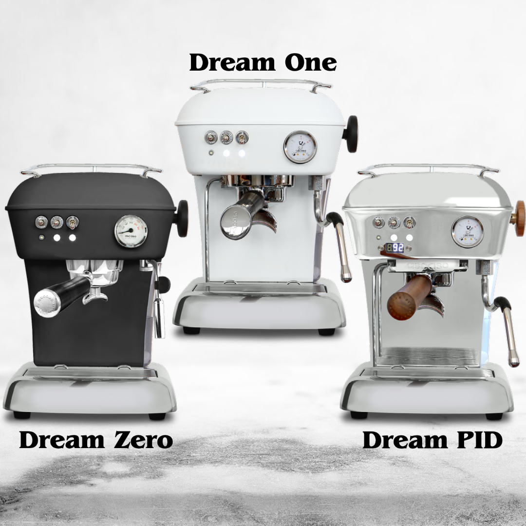 The Ascaso Dream Series Home Espresso Machines – Two2Brew Coffee